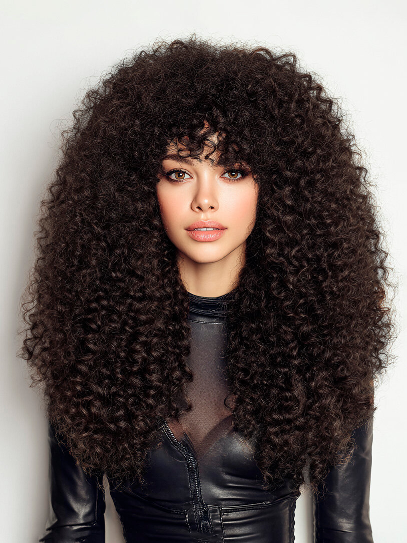 Hairshop Афрокудри 2 60см (Темно коричневый)