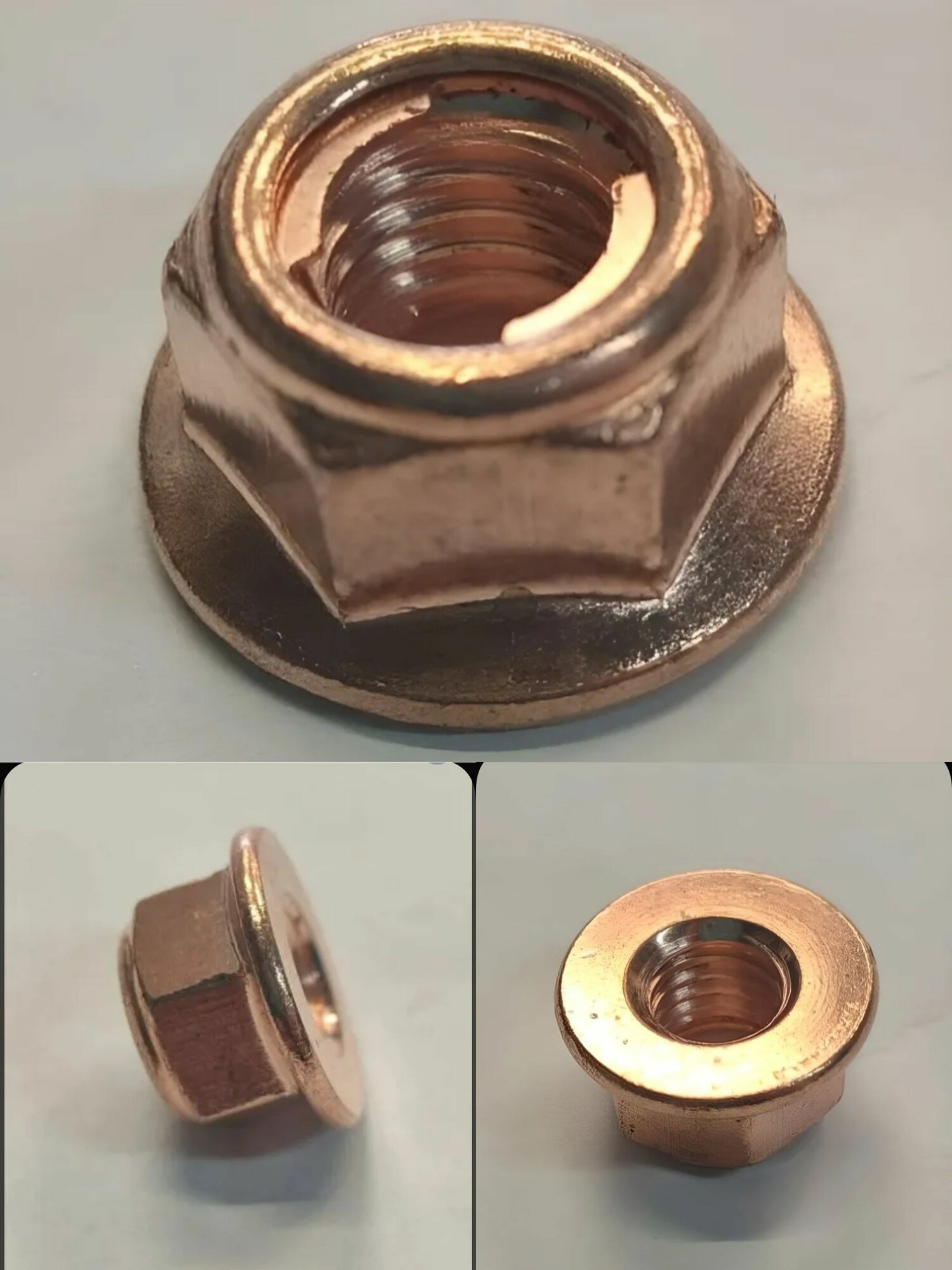 Гайка омеднённая M8-1,25 mm