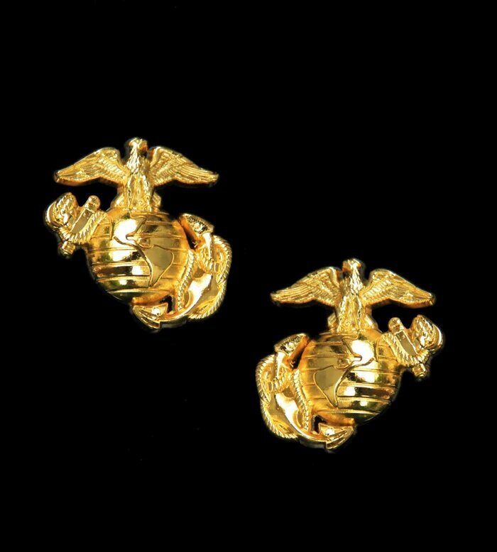 Пластиковые значки USMC Marines Emblem (1 пара)