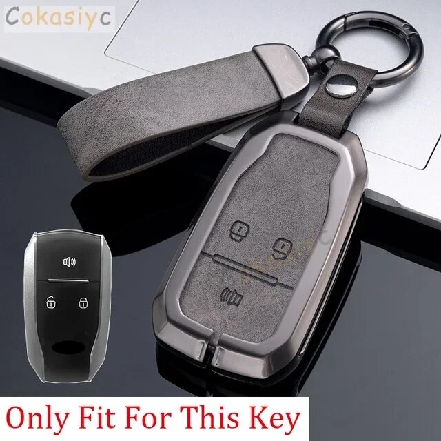 Для JAC JIAYUE J7 A5 X4 X7 IC5 IEV7S S3 T8 Refine S4 S7 M6 E20x E40x Защитный брелок Аксессуары Новый чехол для ключей от автомобиля Брелок grey for Key B