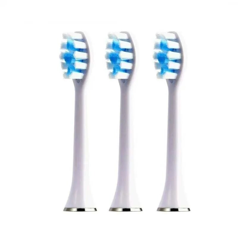 Сменные насадки для зубной щетки Revyline RL010 Dupont, мягкие Слоновая кость