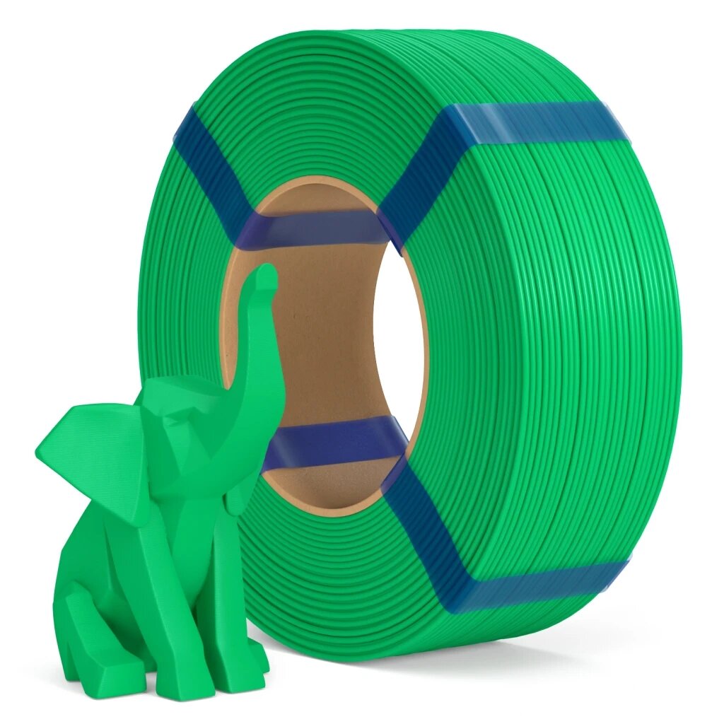 ELEGOO PLA нить чёрная 1.75 мм 1 кг Green 1KG