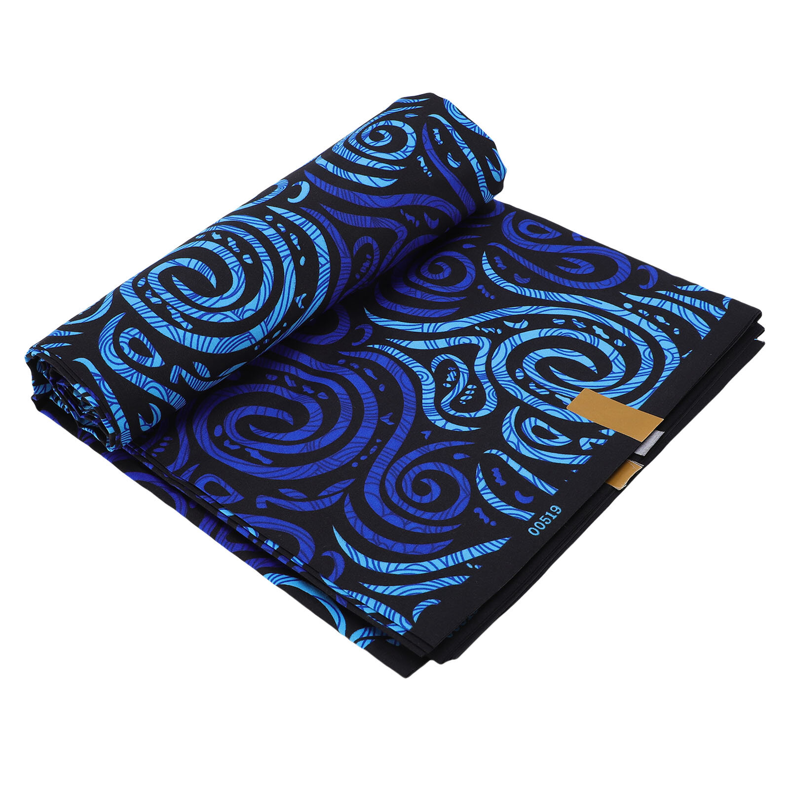 6 ярдов африканской ткани с красивым узором, полиэстер, материал для пошива одежды, шитья и рукоделия.