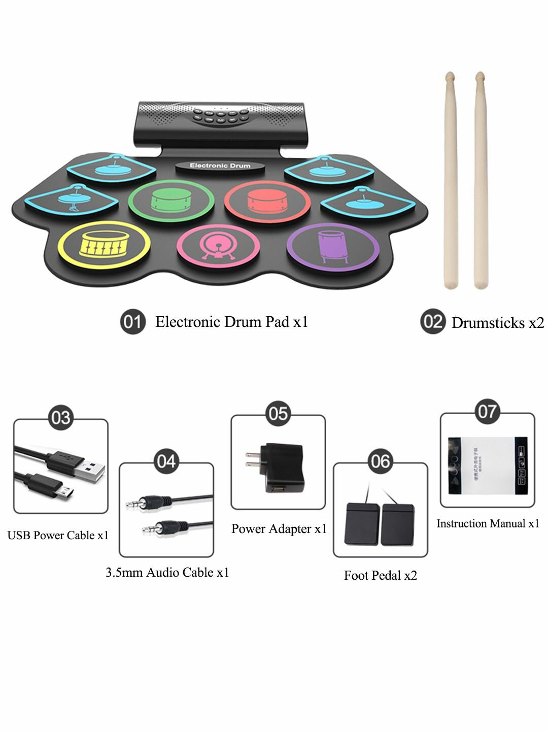 Гибкая ударная установка MD862MC