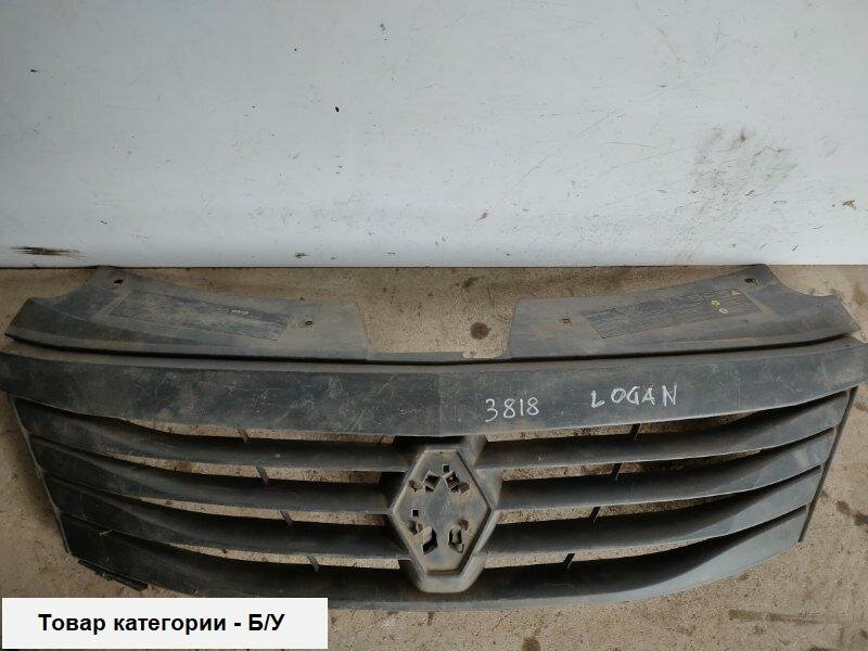 Решетка бампера Renault Logan 2009 - Б/У