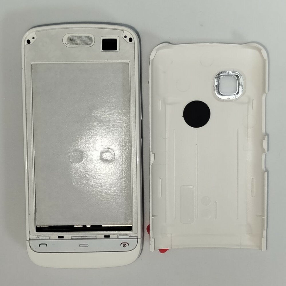 Корпус для Nokia C5-03 + клавиатура (белый) High Quality