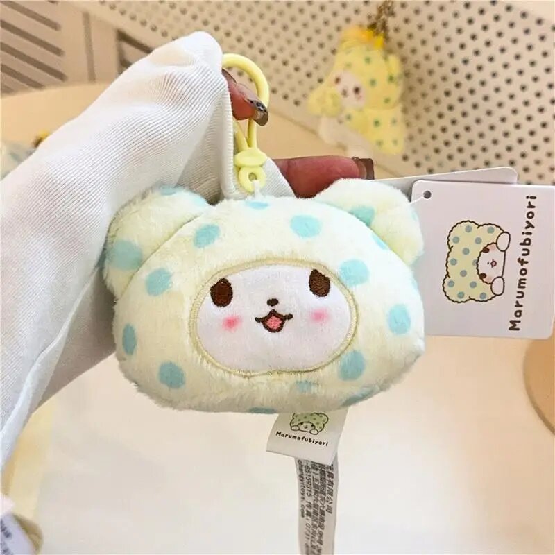 Плюшевый брелок Sanrio Marumofubiyori Bear Cinnamoroll Marumofubiyori A