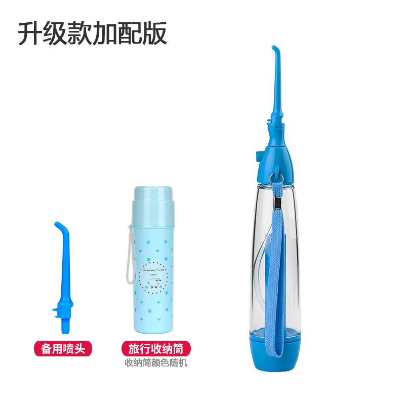 Ручной ирригатор для полости рта, портативный очиститель зубов с воздушным давлением, водяной флоссер, домашний прибор для чистки зубов, детский очиститель зубов