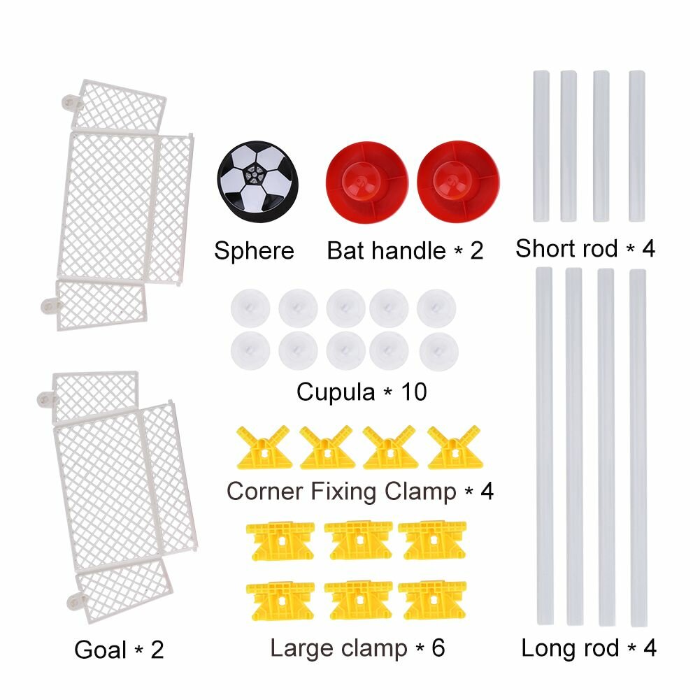 Детский игровой набор: мини-футбольное поле с ограждением