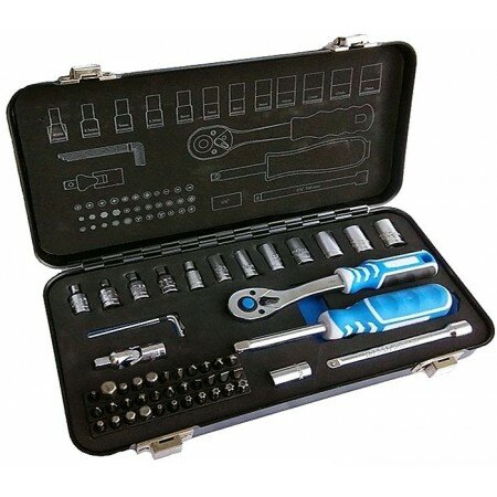 Универсальный набор инструментов Hoegert Technik HT1R485 (53 предмета)