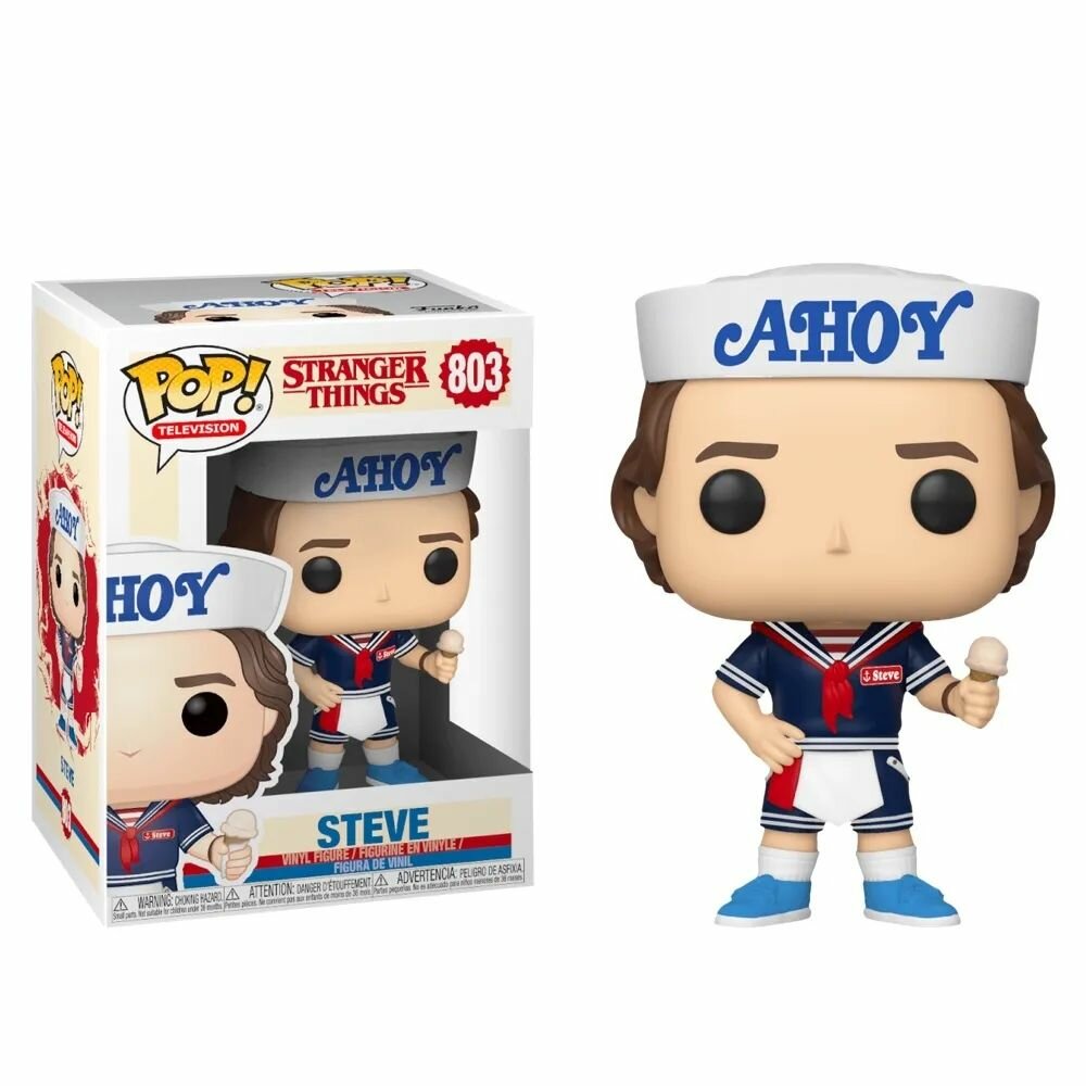 Фигурка Funko POP! Steve Harrington Scoops Ahoy, киндер очень странные дела, коллекционная модель