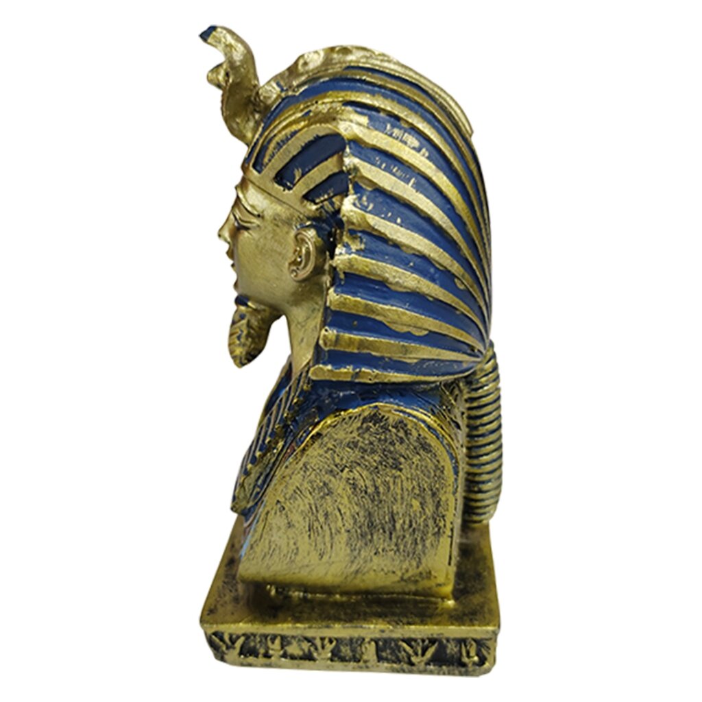 Старинная Египетская Статуэтка Фараона Клеопатры, Гроб Из Смолы, Ретро-Статуя