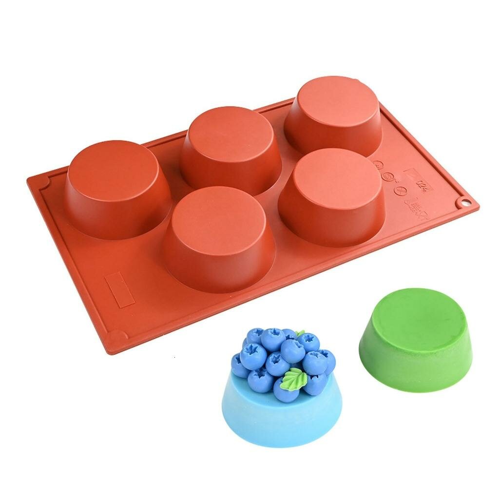 Силиконовые формы для десертов и свечей, 5-й круглый стол