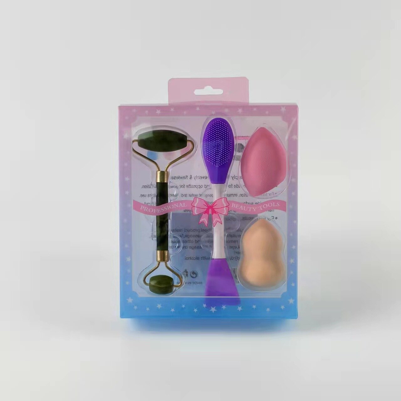 Щетка для лица, щетка для ванны, премиум-набор, двусторонняя щетка для лица, мягкие щетинки, силиконовый очиститель для лица, инструмент для красоты