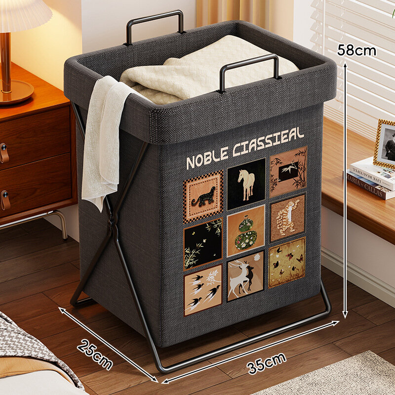 Корзина для грязного белья, домашняя корзина для грязной одежды, контейнер для хранения грязной одежды, высококачественная складная корзина для белья, большая вместимость корзины для грязной одежды