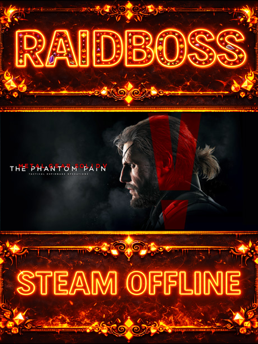 METAL GEAR V THE PHANTOM PAIN игра на аккаунте для ПК с OFF активацией для Steam (PC) РФ + СНГ