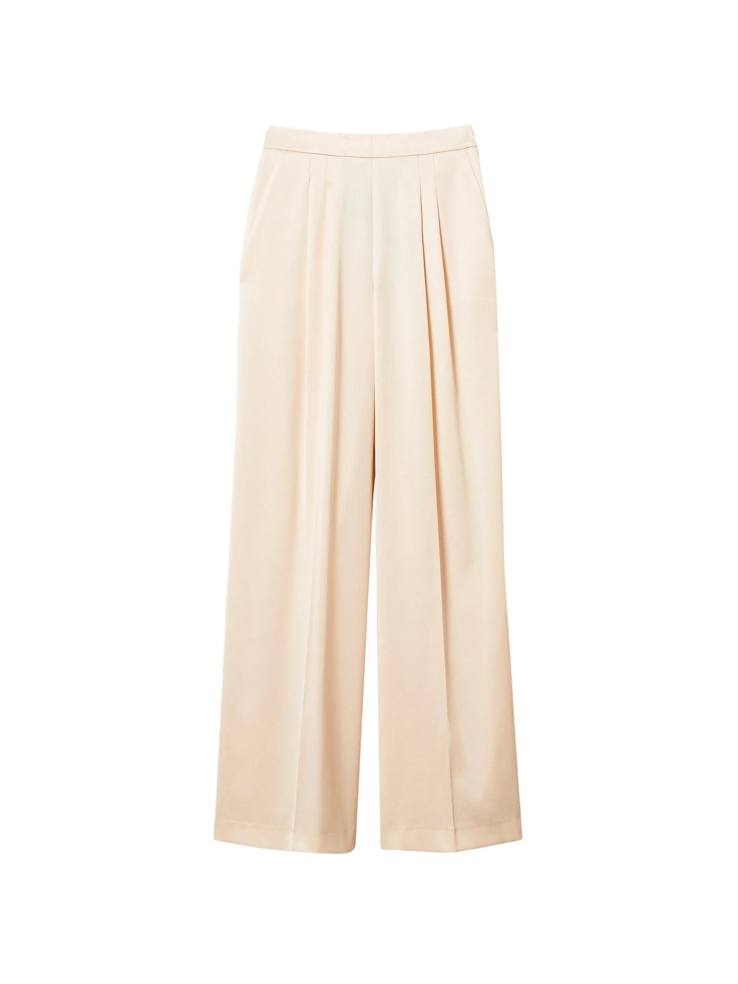 Брюки Wide-leg satin trousers