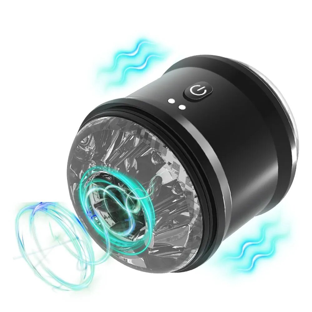 Мужской мастурбатор многоразовый мастурбатор-стимулятор для пениса с вибрацией 18+ игрушка для взрослых