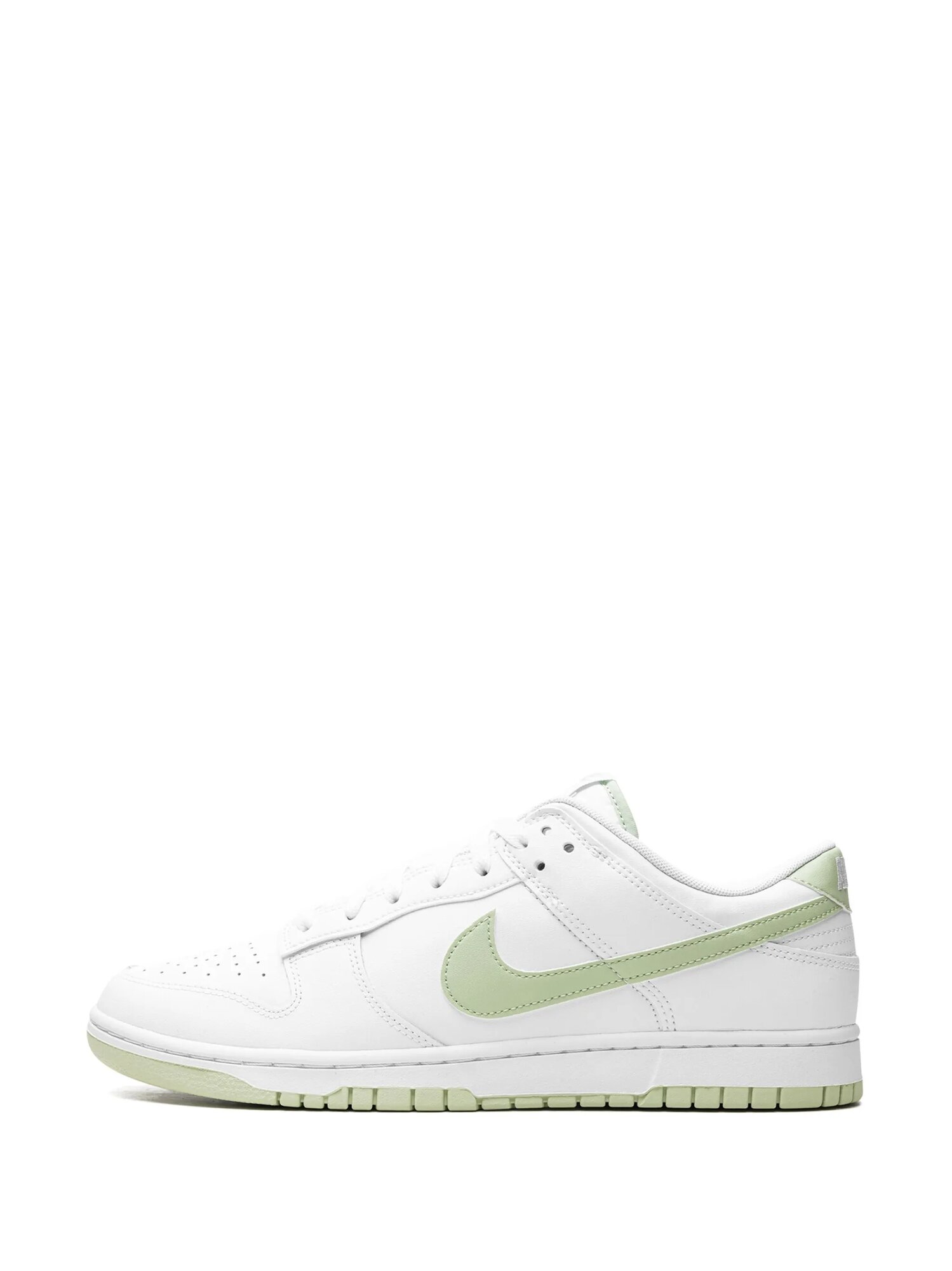 Кроссовки NIKE Dunk Low, размер 11.5 US, серебристый — фото 1