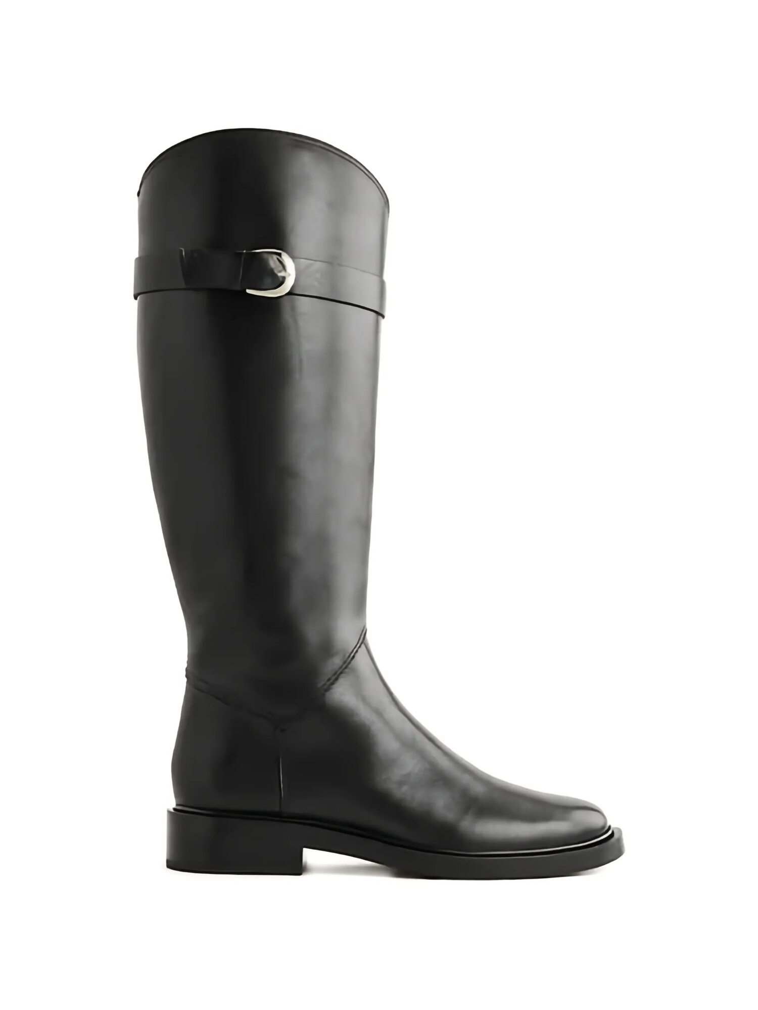 Ботинки Buckle knee boots
