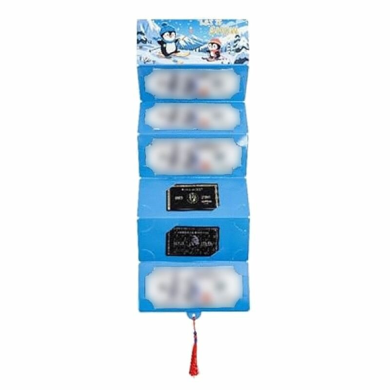 Рождественский Подарочный Конверт С Наличными Деньгами-Небесно-Голубой