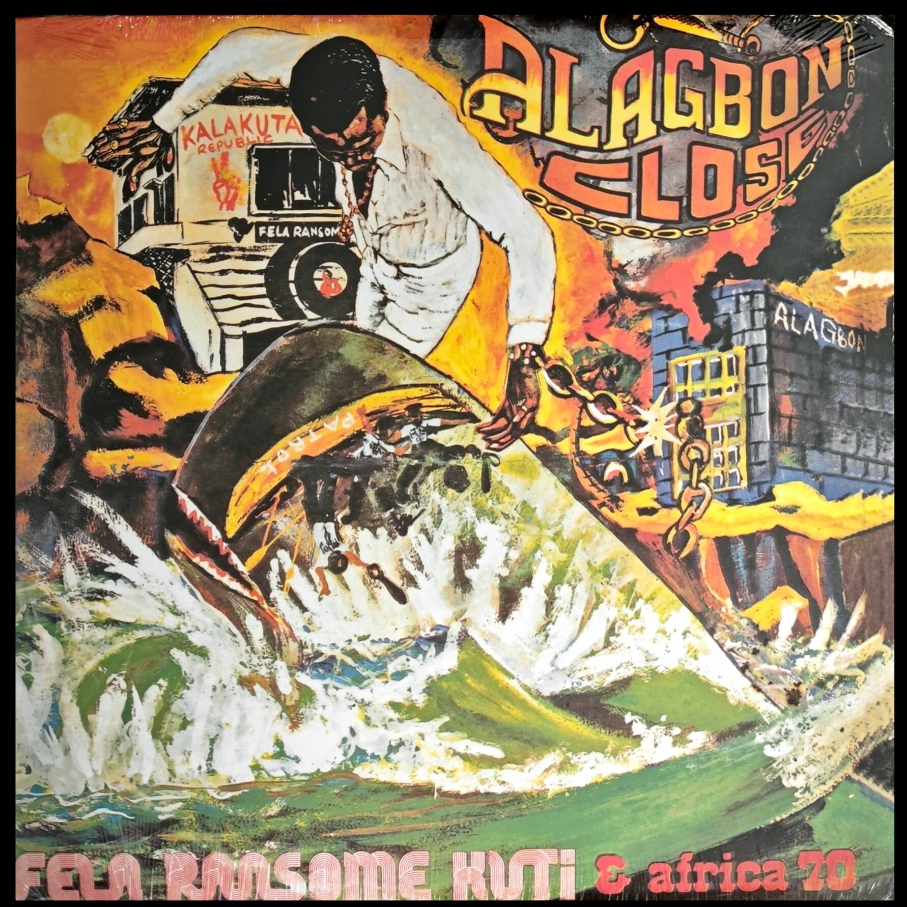 Виниловая пластинка Fela Ransome Kuti & Africa 70 - Alagbon Close (LP, 2015, Knitting Factory Records)