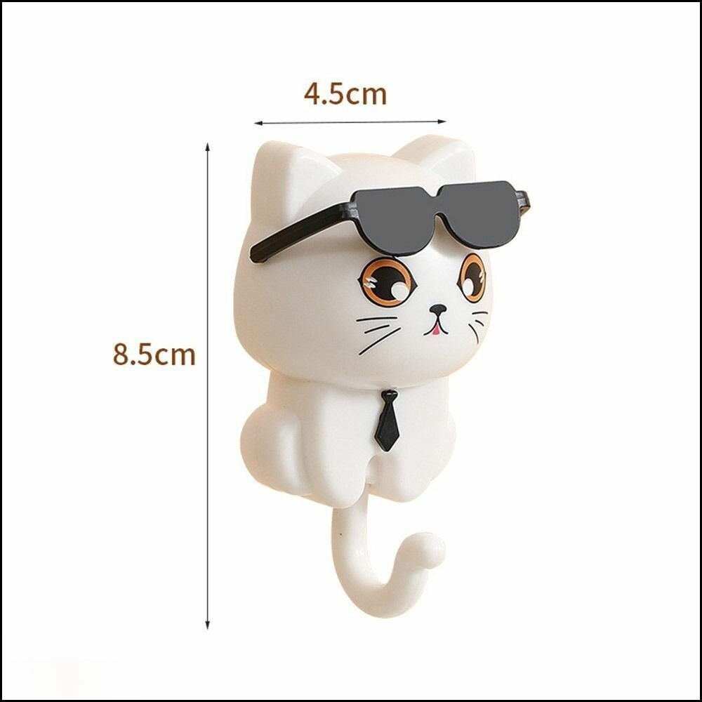 Настенная ключница в форме кошки