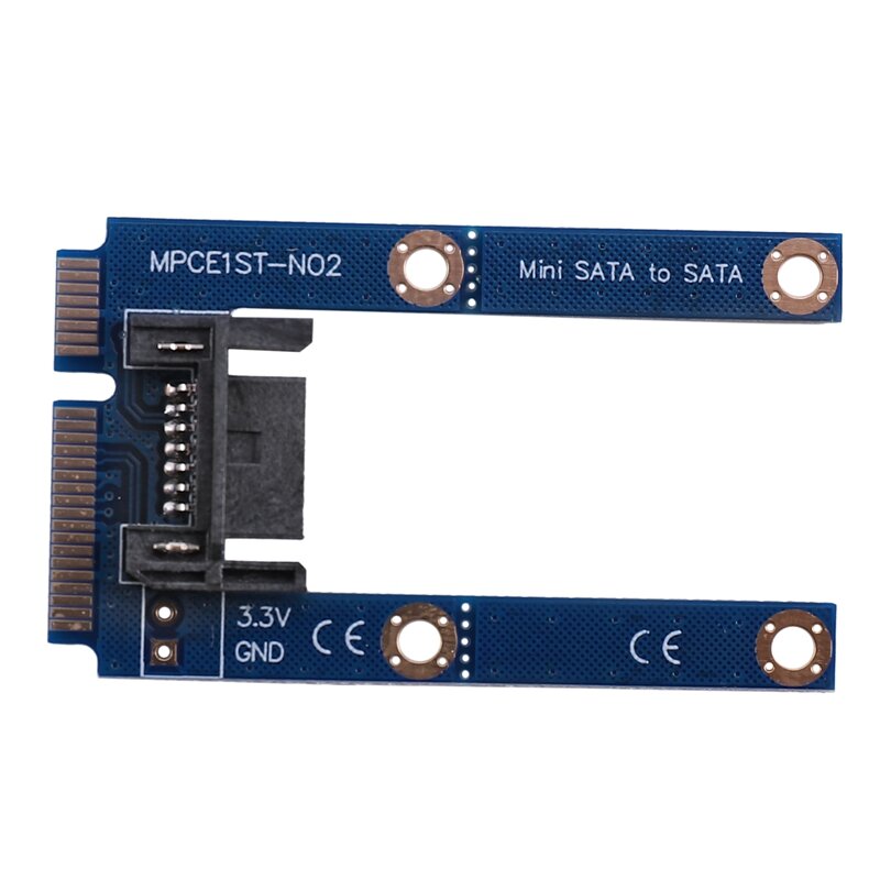 Адаптер Msata Ssd для жесткого диска Sata с поддержкой полной и половинной высоты