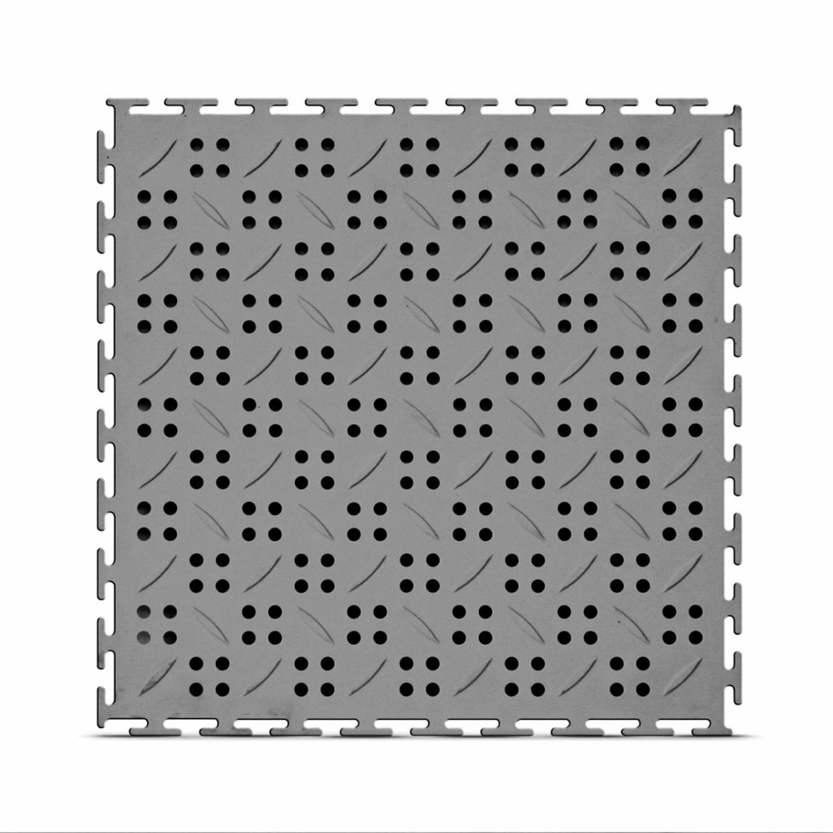 ПВХ-покрытие дренажное Canal повышенной прочности, набор 10 шт - для автомоек, СТО, прачечных и промышленных зон