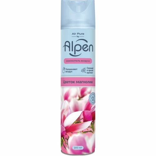Освежитель воздуха Alpen Цветок магнолии, 300 мл