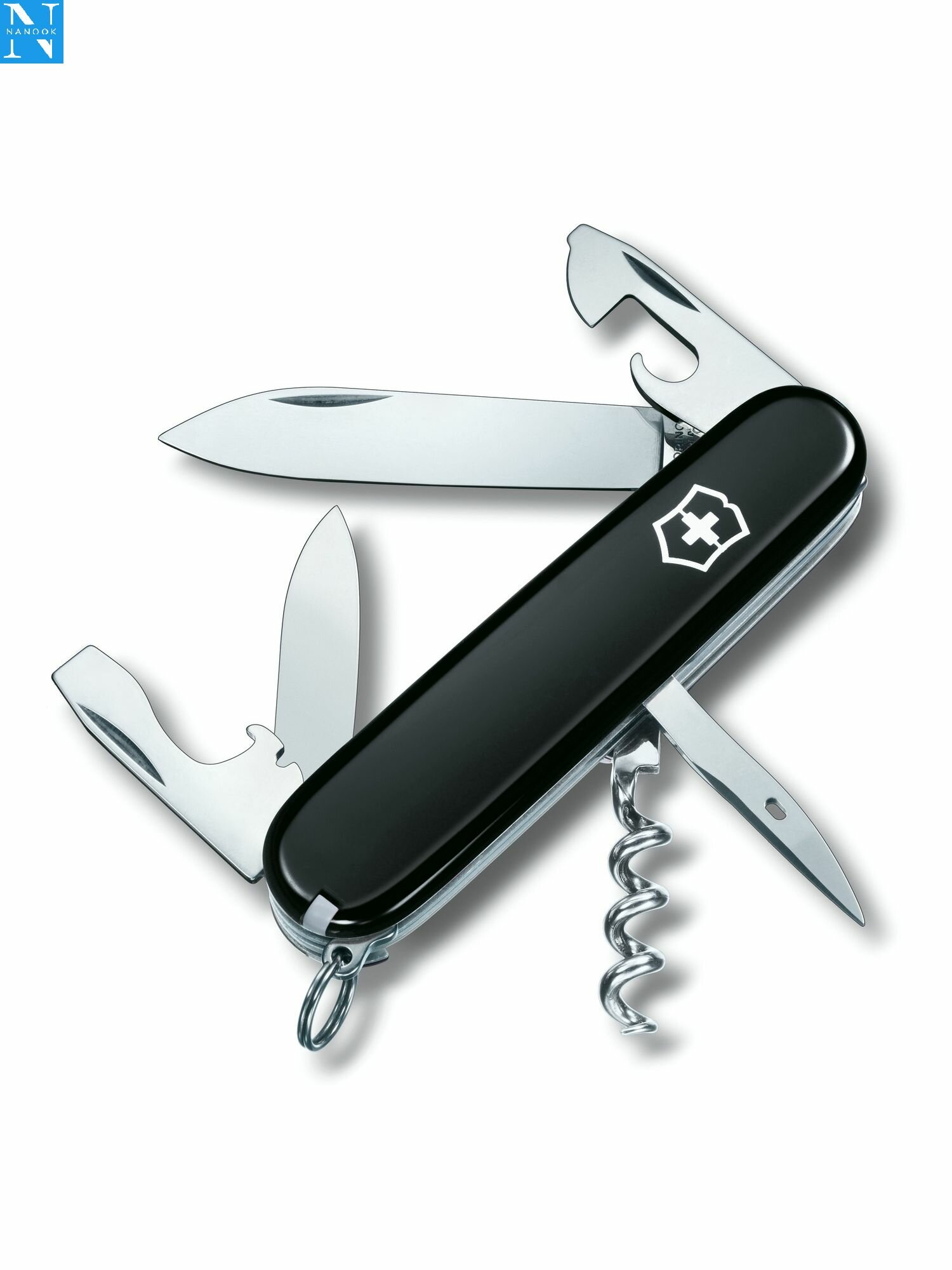 Нож перочинный VICTORINOX Spartan 1.3603.3, 12 функций, черный