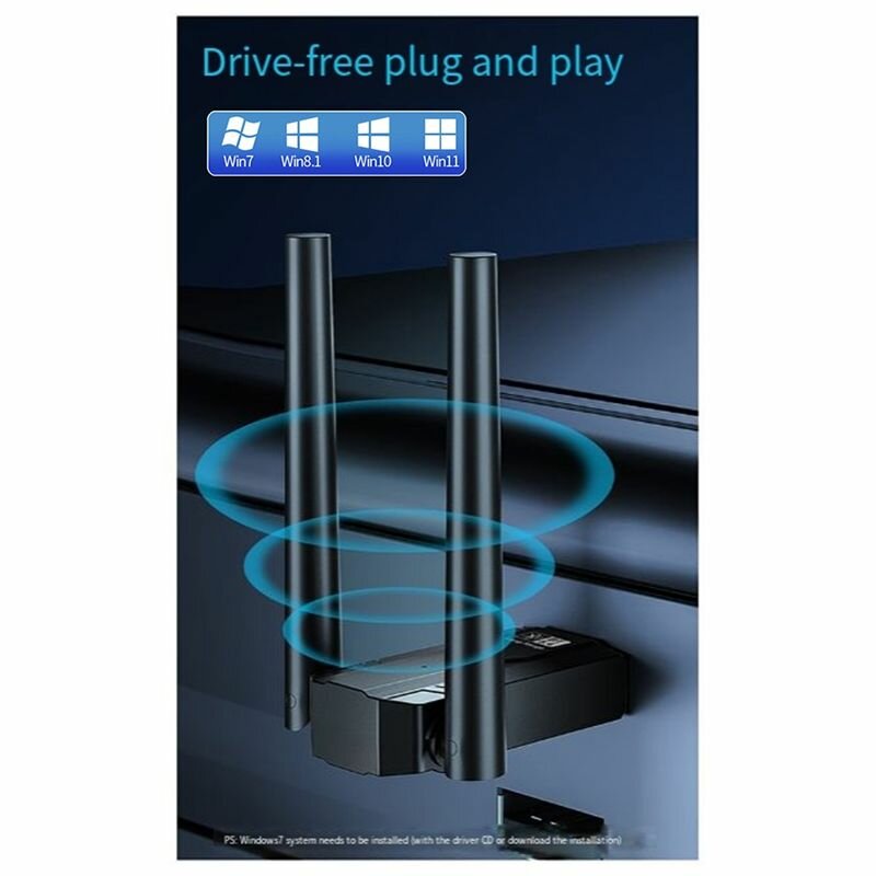 Компьютерный USB-Передатчик Аудиогарнитуры Bluetooth — фото 1