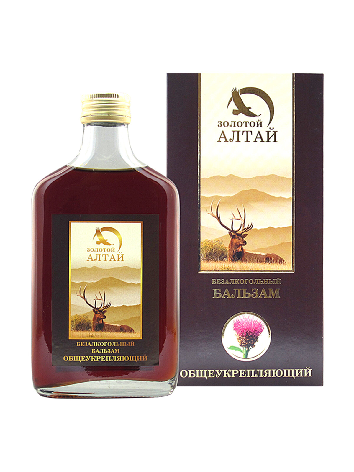 Бальзам Золотой Алтай Общеукрепляющий, с экстрактом восковой моли, 250 мл