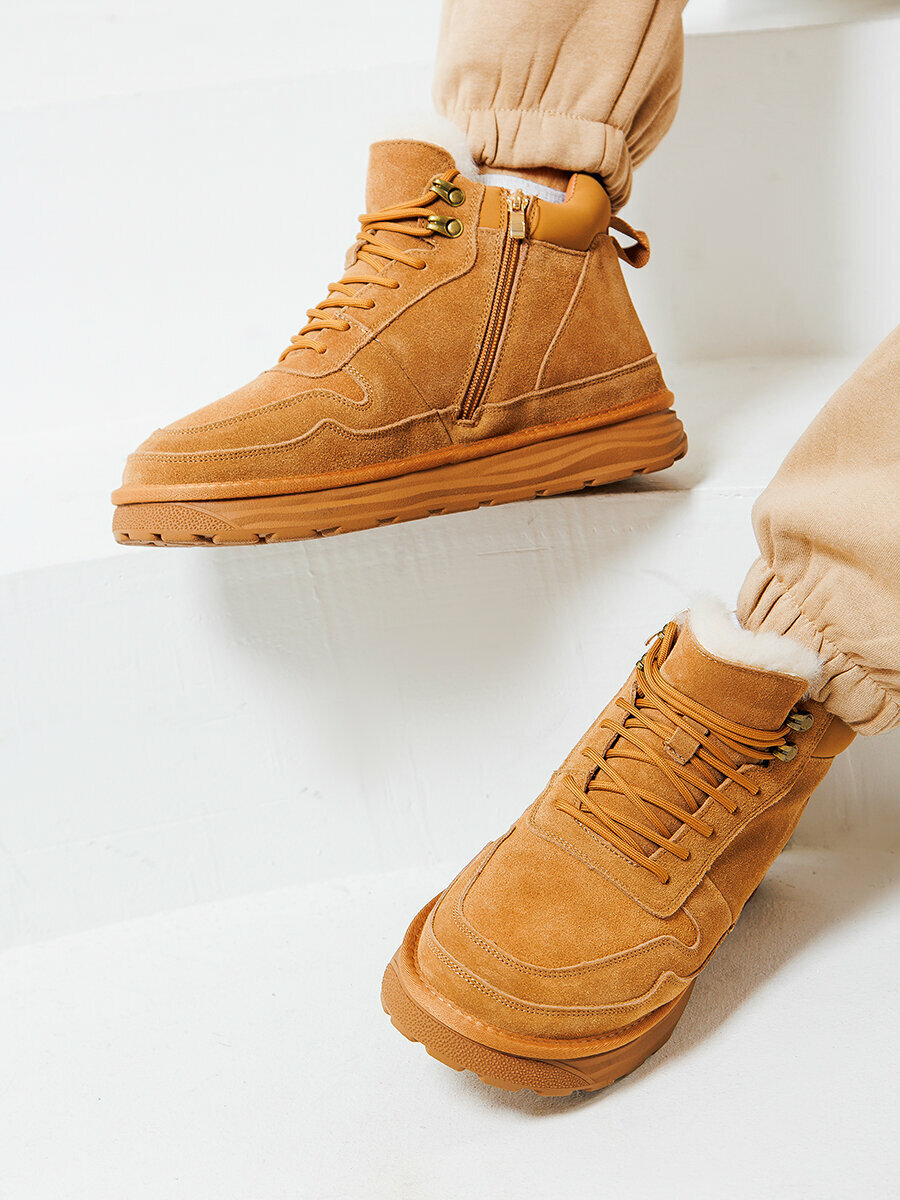 Ботинки зимние утепленные мужские