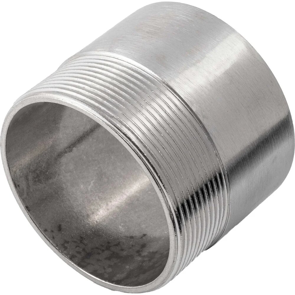 Ниппель приварной NEWKEY нержавеющая сталь AISI304 DN65 (2_1/2), (CF8), PN16 NK-NE65/4