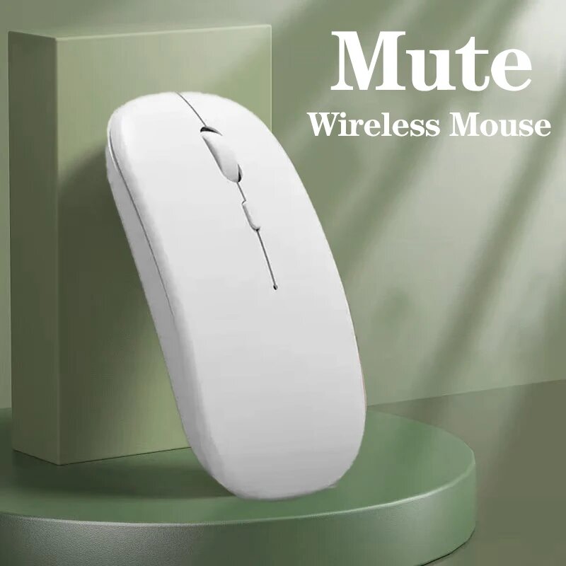 Беспроводная мышь Mute WHITE