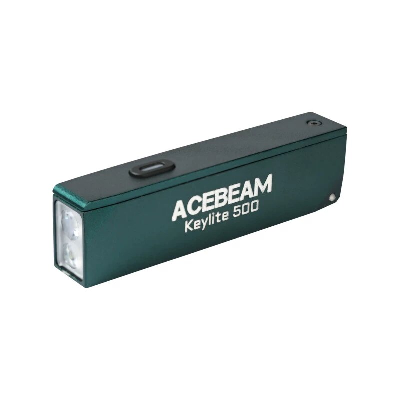 Многофункциональный портативный фонарь ACEBEAM Keylite 500 Mini для наружного освещения Keylite500-носить синий