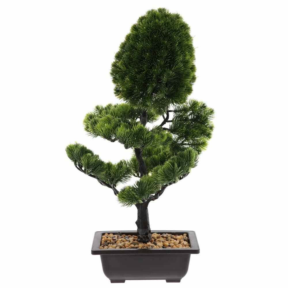 Цветочная композиция "Бонсай", L32 W29 H51 см