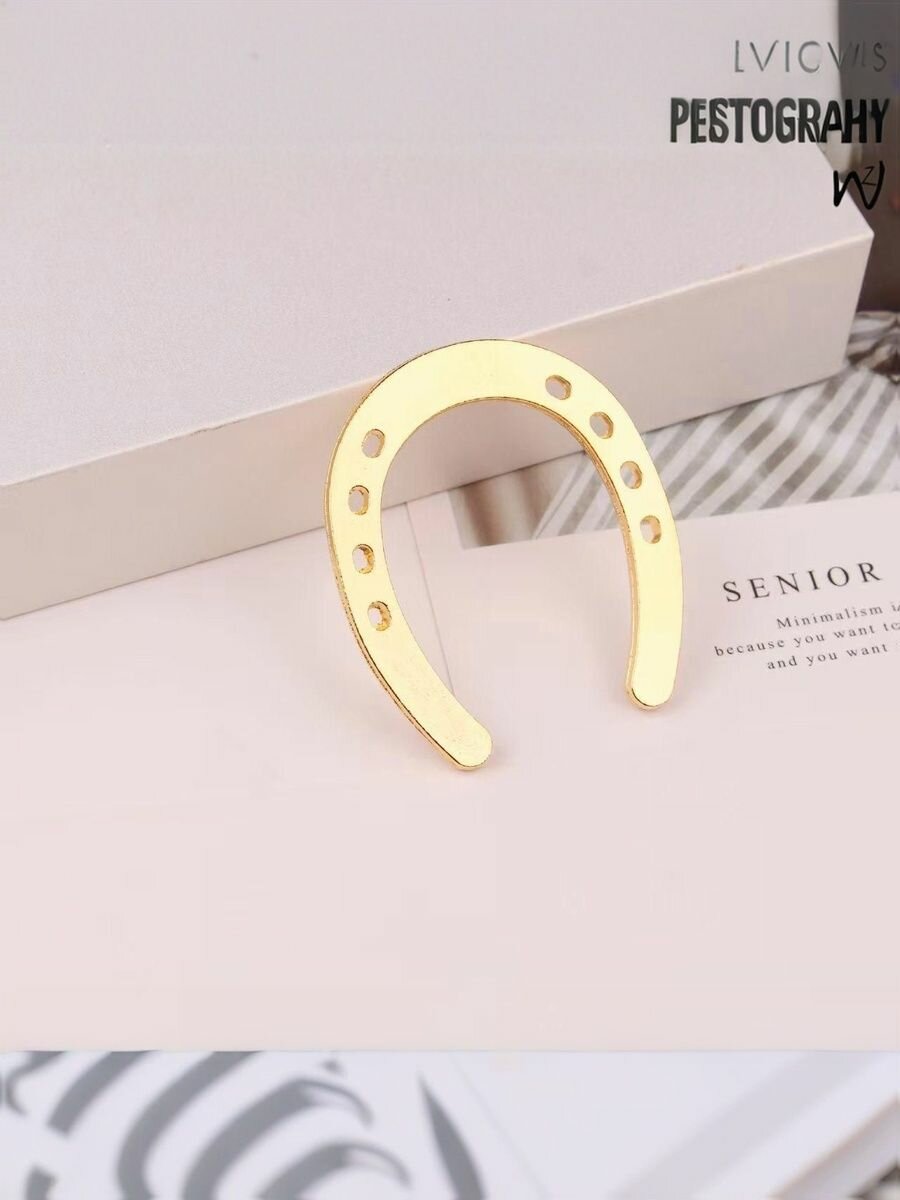 Подкова медная на дверь на счастье, 7 см Талисман удачи и благополучия Русский традиционный оберег для дома Подарок на новоселье