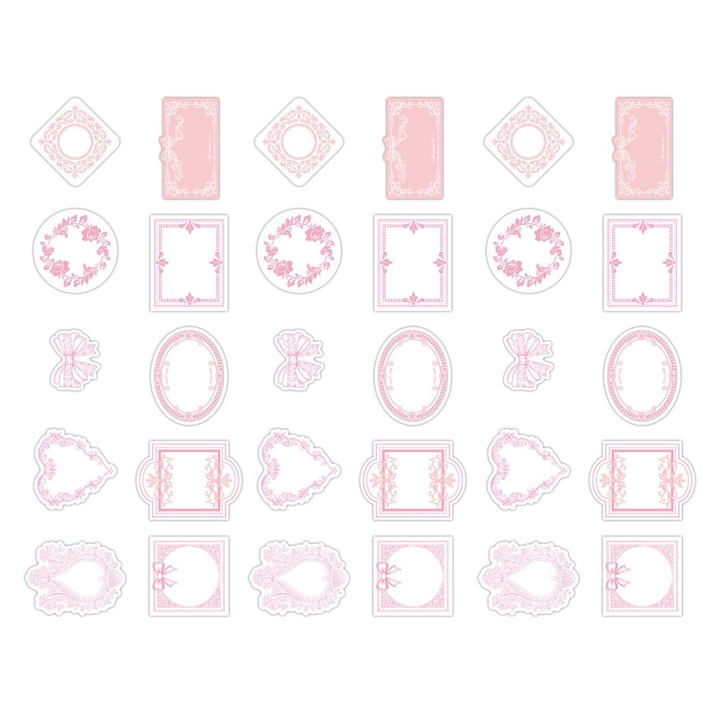 30 Листов декоративной бумаги для блокнотов с рамкой в стиле ретро Бумага для заметок
