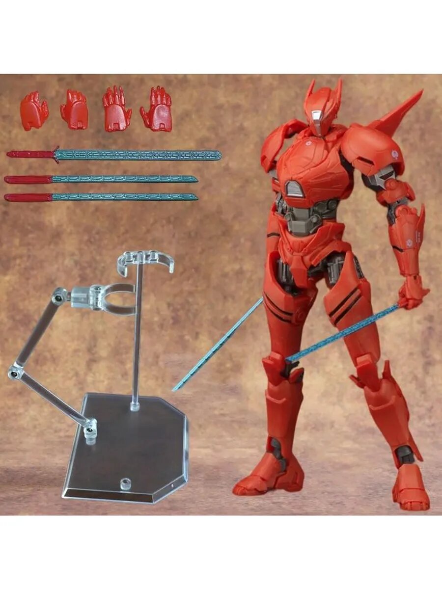 Мех Модель Pacific Rim: Сабля Афина (с подставкой)