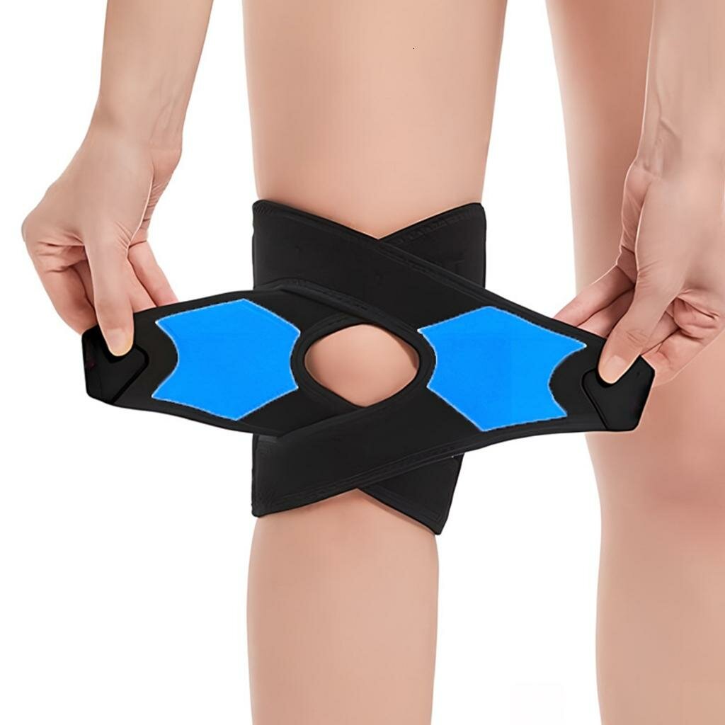 Компрессионная наколенник для лечения и поддержки колена, Синий