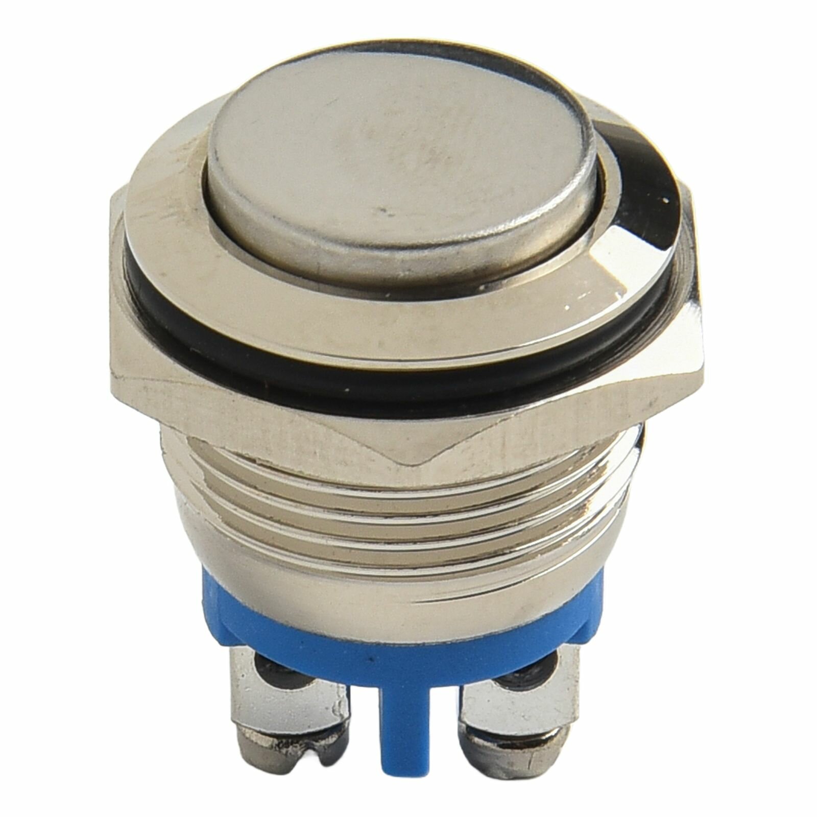 16 мм металлическая водонепроницаемая кнопка мгновенного включения звукового сигнала с латунным винтом с высокой головкой