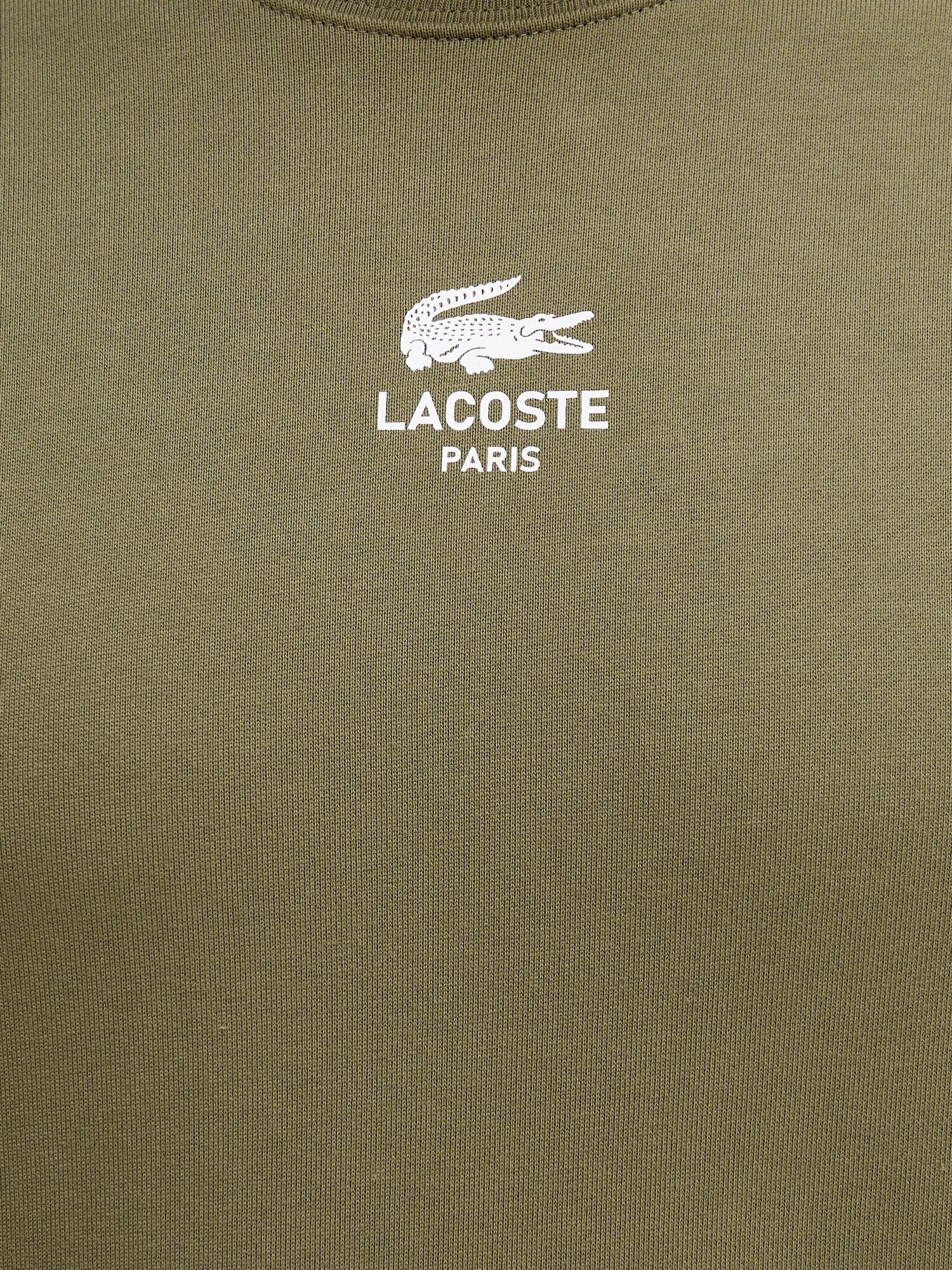 Толстовка LACOSTE, размер S, , зеленый, — фото 1