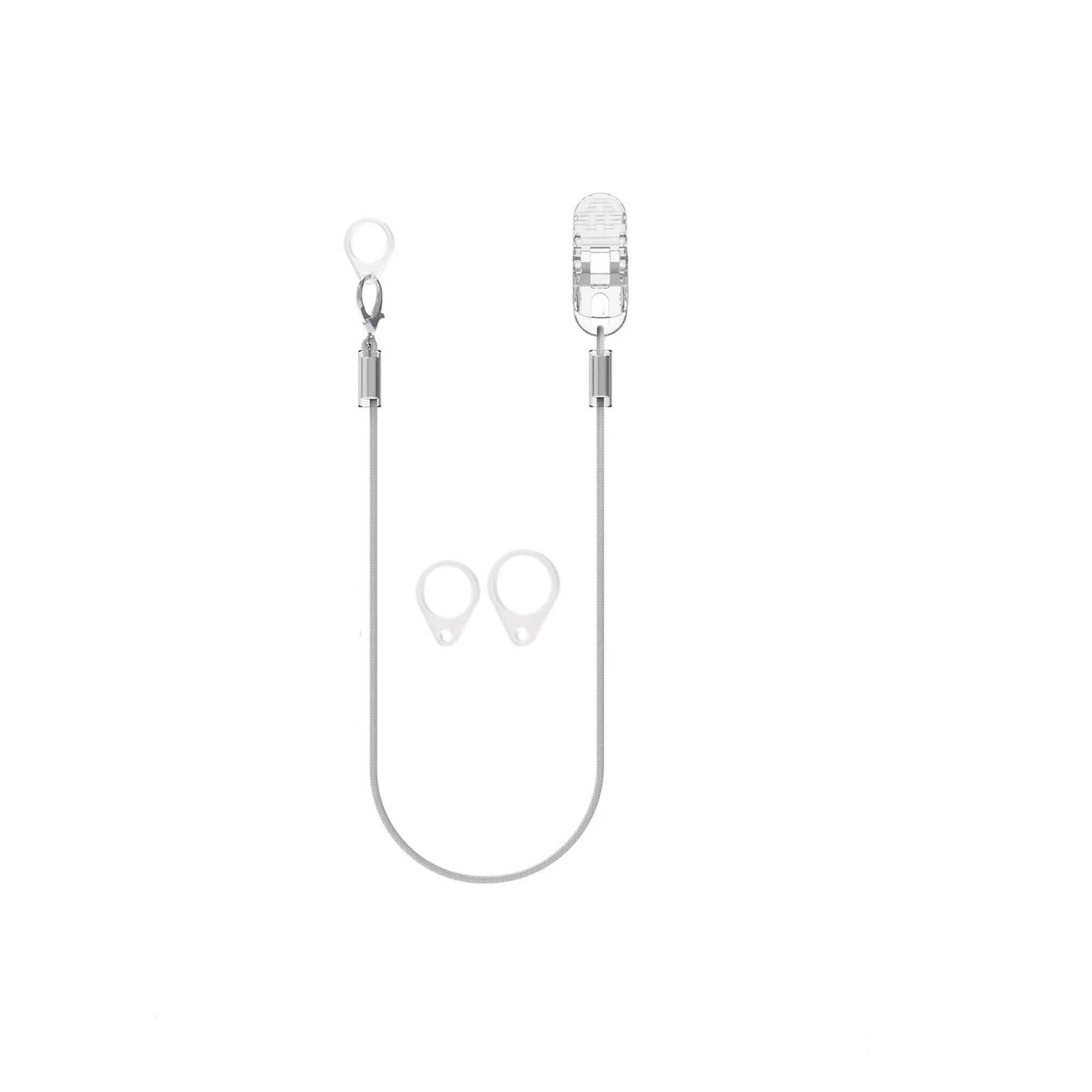 Зажим для слухового аппарата для пожилых людей — защита от потери ремешка, держатель для зажима BTE, веревка с петлями, зажимом и защитным зажимом