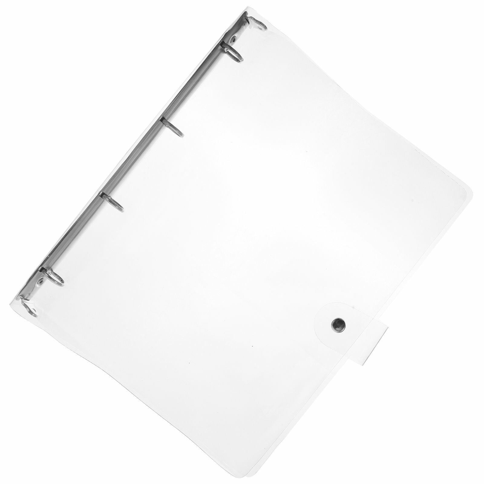 Пластиковая прозрачная обложка для папки с кольцами а4, для защиты учебных и офисных тетрадей