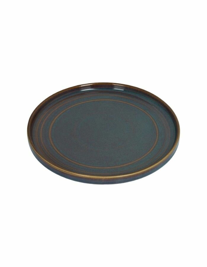 Тарелка сервировочная Corone collezione d arte Terra, фарфоровая, 22 см
