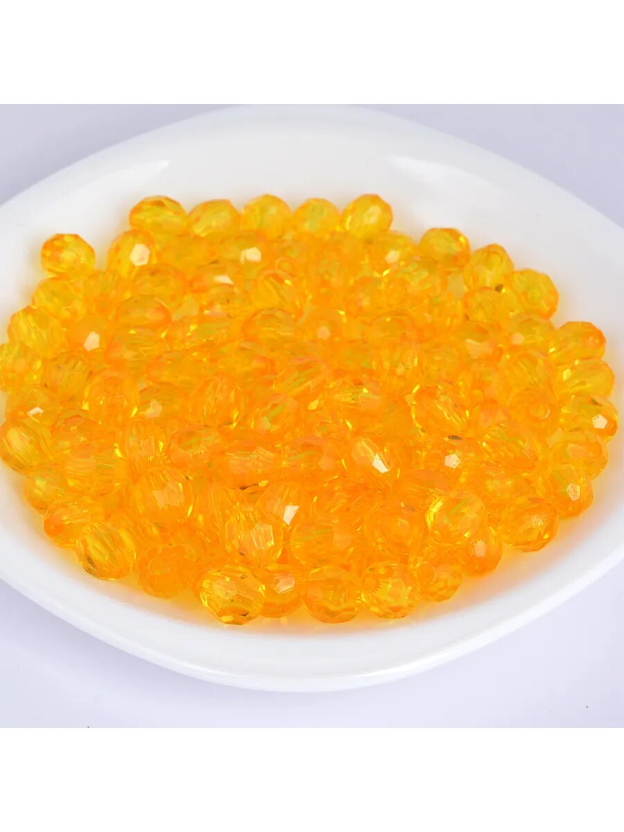 Бусины акриловые Ø8мм уп.50г