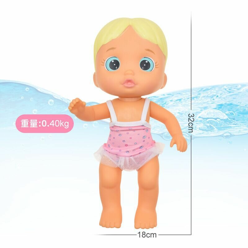 Электронная кукла для плавания сестринского стиля, новая кукла для плавания в воде, детская пляжная плавательный бассейн, новая трансграничная интерактивная кукла для плавания в воде летом