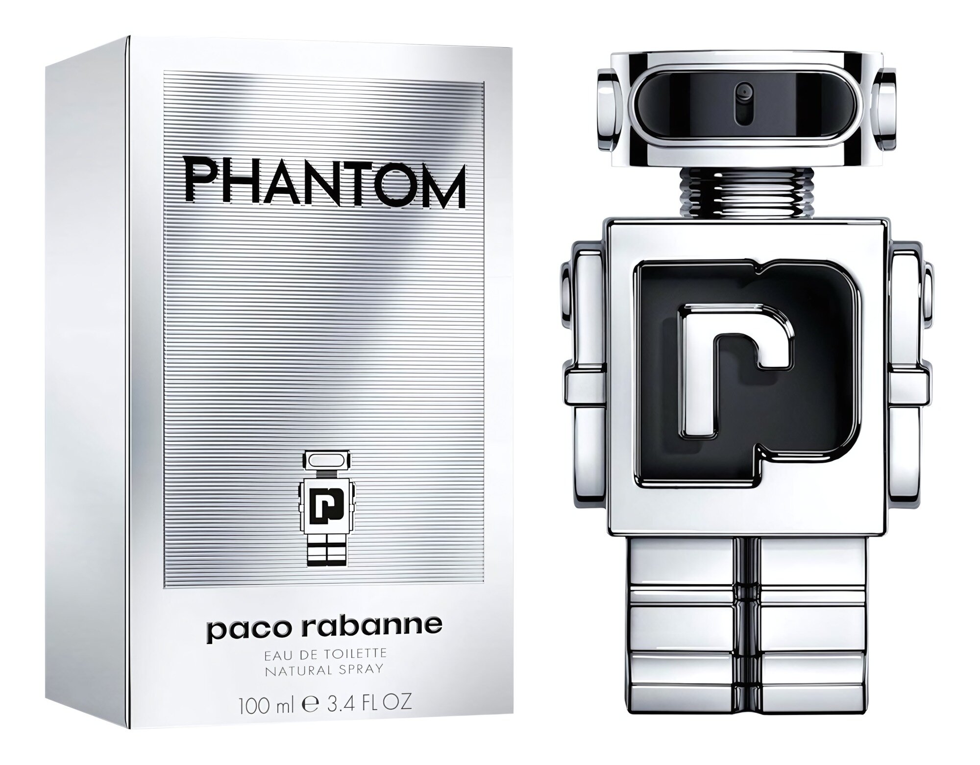Paco Rabanne Туалетная вода для мужчин Phantom, 100 мл